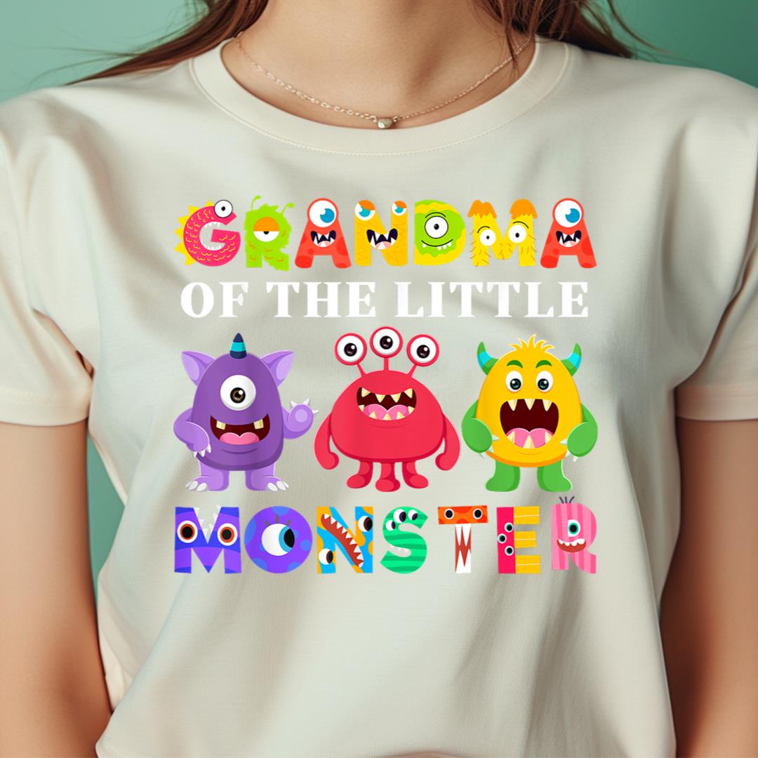 Grandma Of The Little Monster Birthday Party Family Monster | Inspire ...