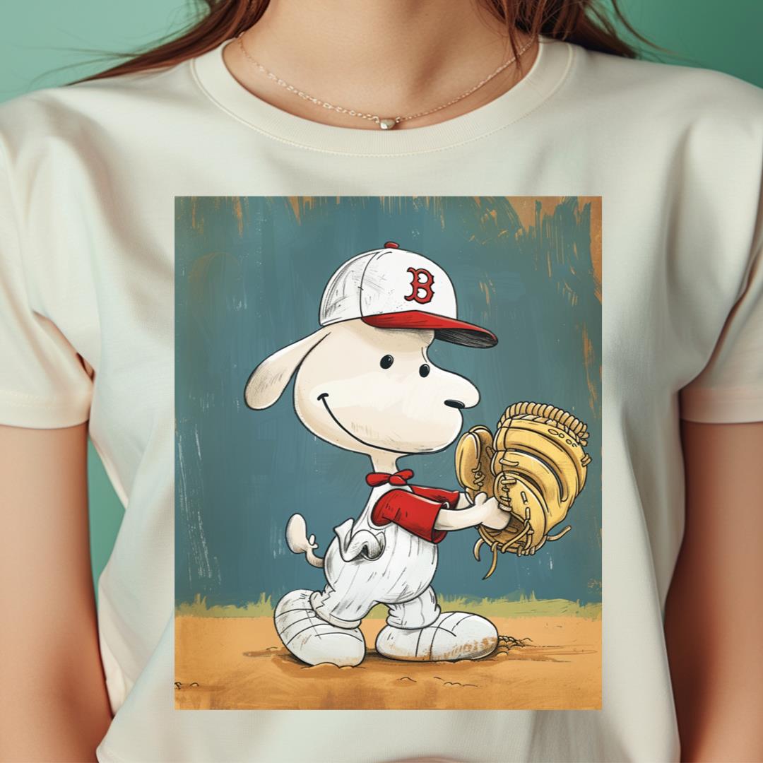 Snoopys Homage To Boston Baseball PNG, Snoopy Vs Boston Red | Inspire ...