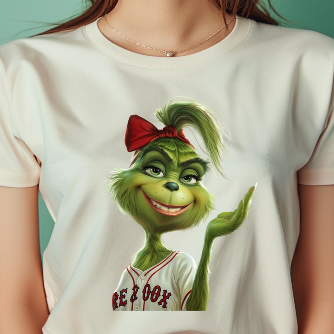 Boston Bats Swing With Seuss PNG, The Grinch Vs Boston Red S | Inspire ...
