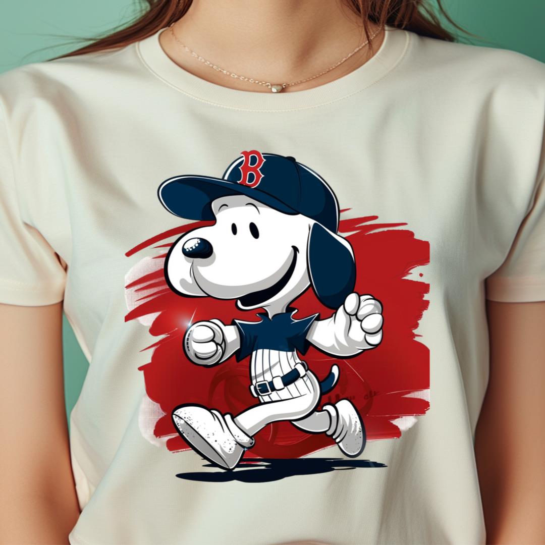 Peanuts Squad Faces Boston Base PNG, Snoopy Vs Boston Red So | Inspire ...