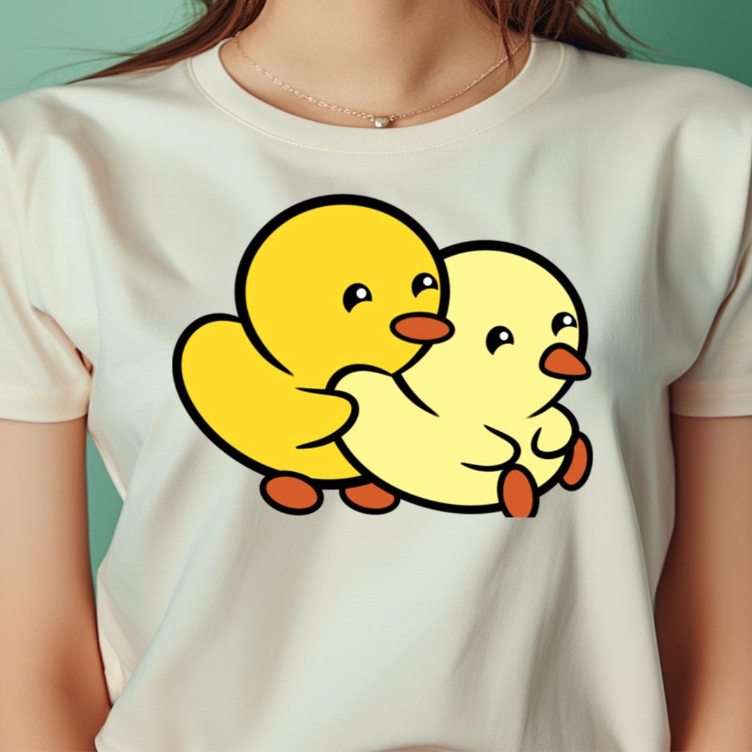 Duck Hug Quacky Shenanigans PNG, Funny Duck PNG | Inspire Uplift