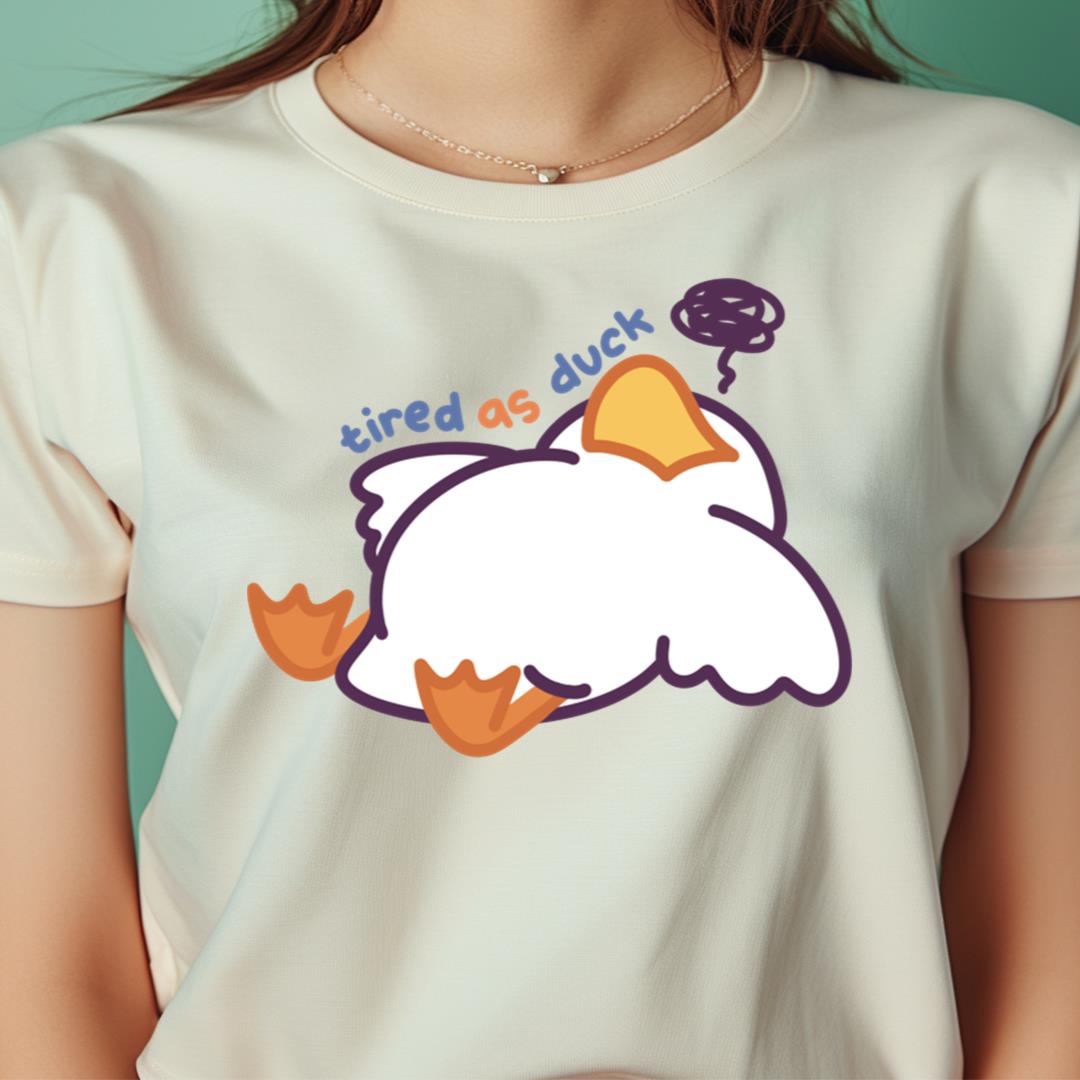 Tired As Duck Silly Splashdown PNG, Funny Duck PNG | Inspire Uplift