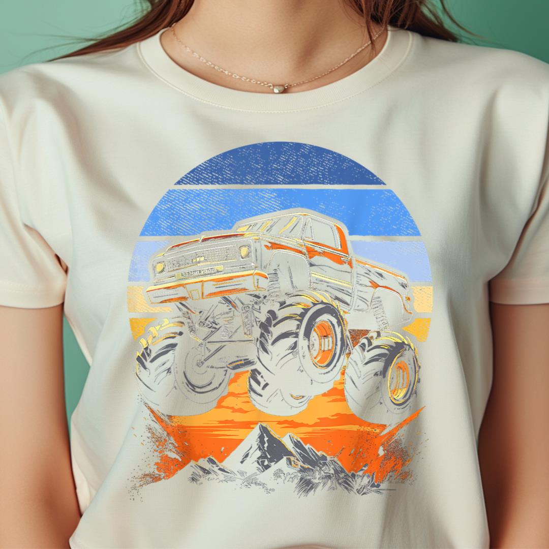 Sunset Monster Truck Boys PNG, The Sesame Street Monsters PN | Inspire ...