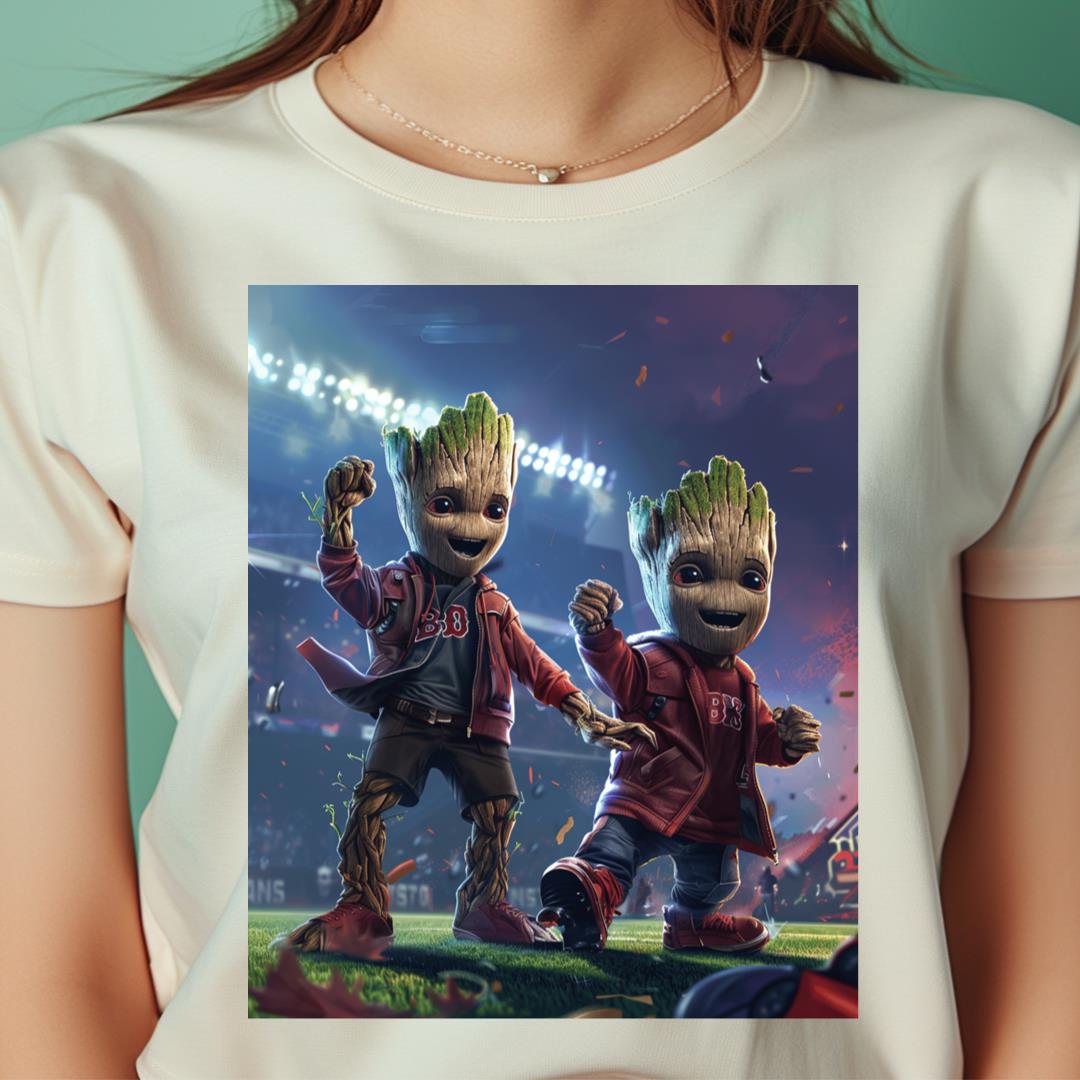Groot Vs Boston Red Sox Dugout Dendrologist Dilemma PNG, Gro | Inspire ...