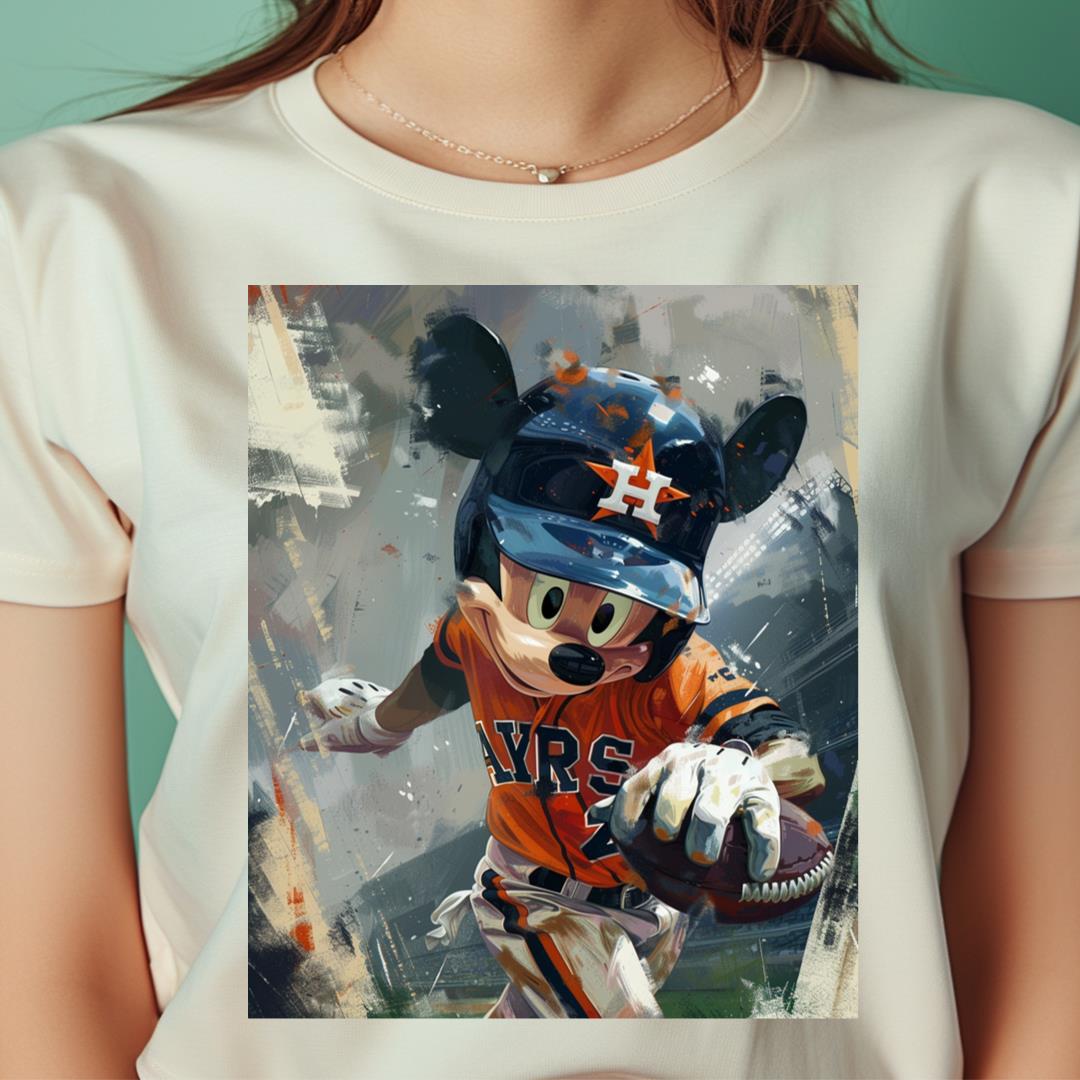Mickey Mouse Vs Houston Astros Animated Athletic Antics PNG, | Inspire ...
