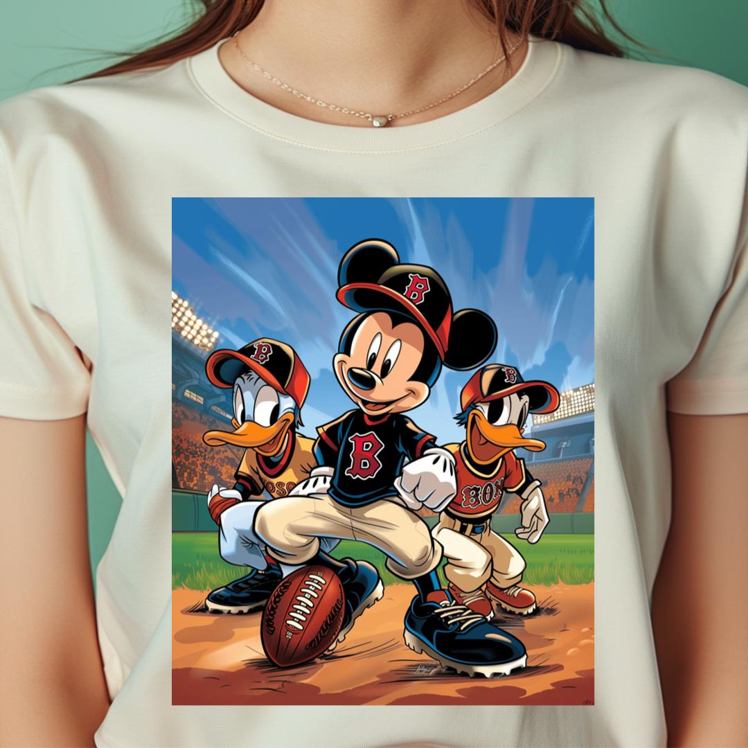 Mickey Mouse Vs Boston Red Sox Animation Athletics Antics PN | Inspire ...