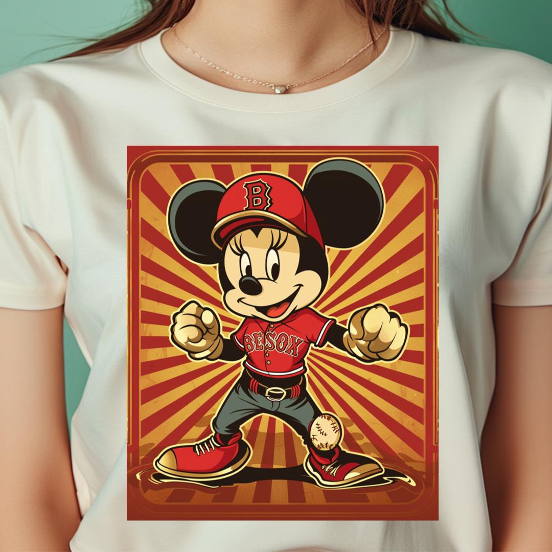 Mickey Mouse Vs Boston Red Sox Disney Pitching Dreams PNG, M | Inspire ...