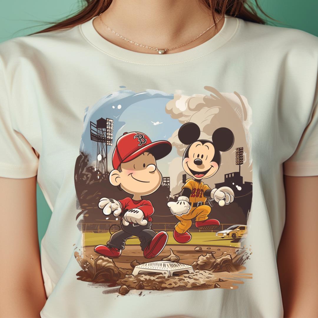 Mickey Mouse Vs Boston Red Sox Fenway Fun Fest PNG, Mickey M | Inspire ...