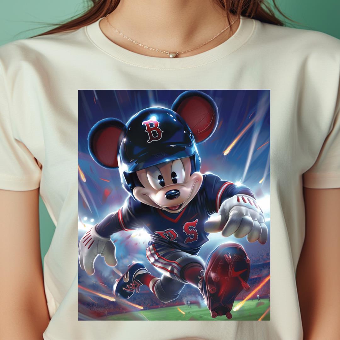 Mickey Mouse Vs Boston Red Sox Magical Pitching Show PNG, Mi | Inspire ...