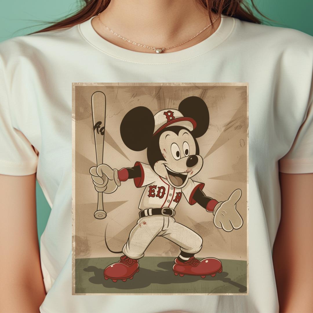 Mickey Mouse Vs Boston Red Sox Silly Symphony Series PNG, Mi | Inspire ...