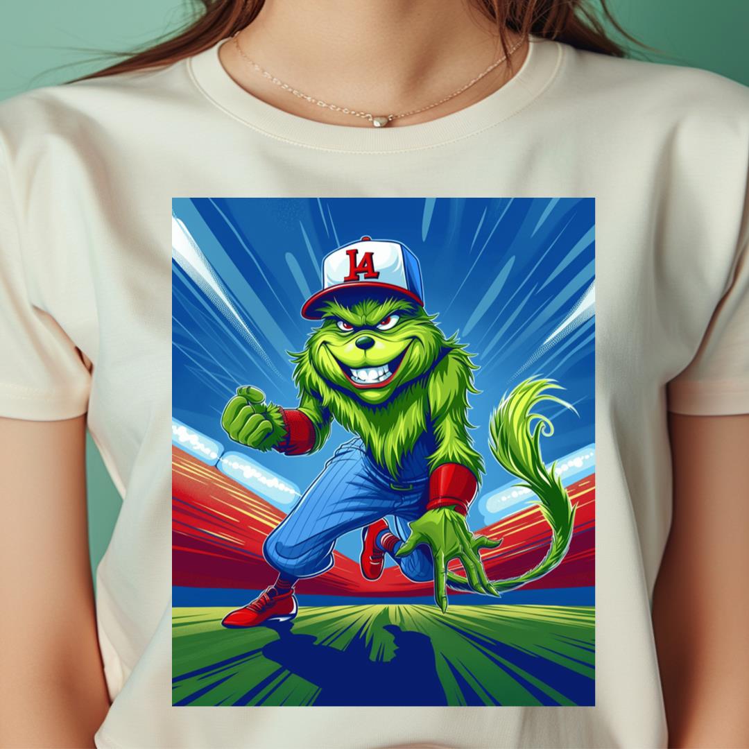 The Grinch Vs Los Angeles Dodgers Cheer Steal PNG, The Grinc | Inspire ...