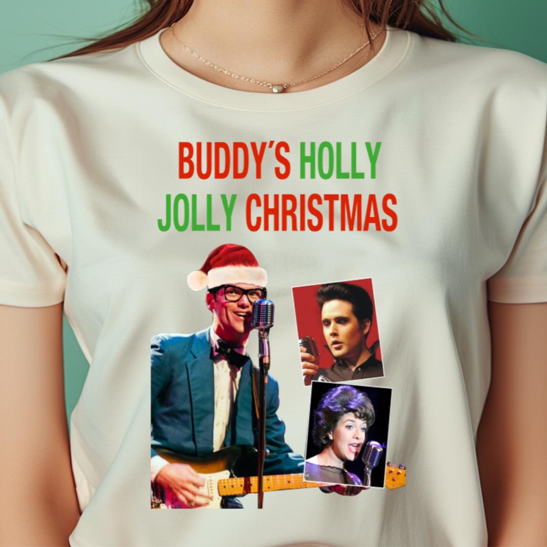 Buddy Holly Merry Christmas Eerie Partnership PNG, Buddy Hol | Inspire ...