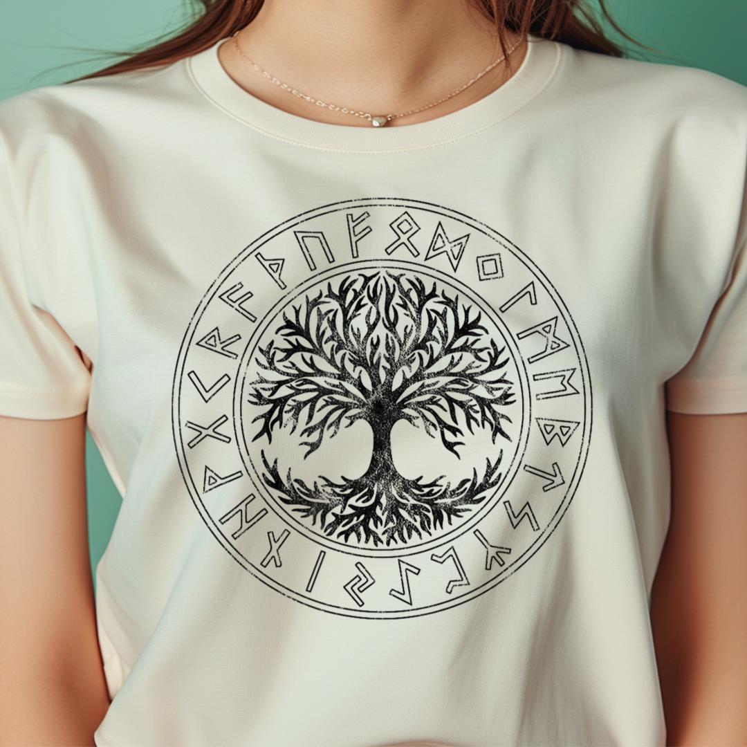 Celtic Tree Of Life, Runes, Viking, Yggdrasil, Nordic Symbol | Inspire ...