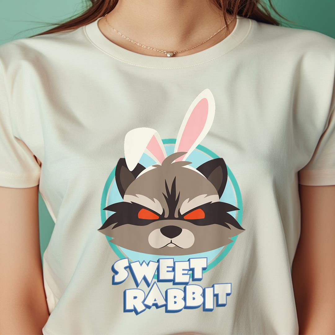Marvel Rocket Raccoon Sweet Rabbit Easter Bunny PNG, Thor PN | Inspire ...