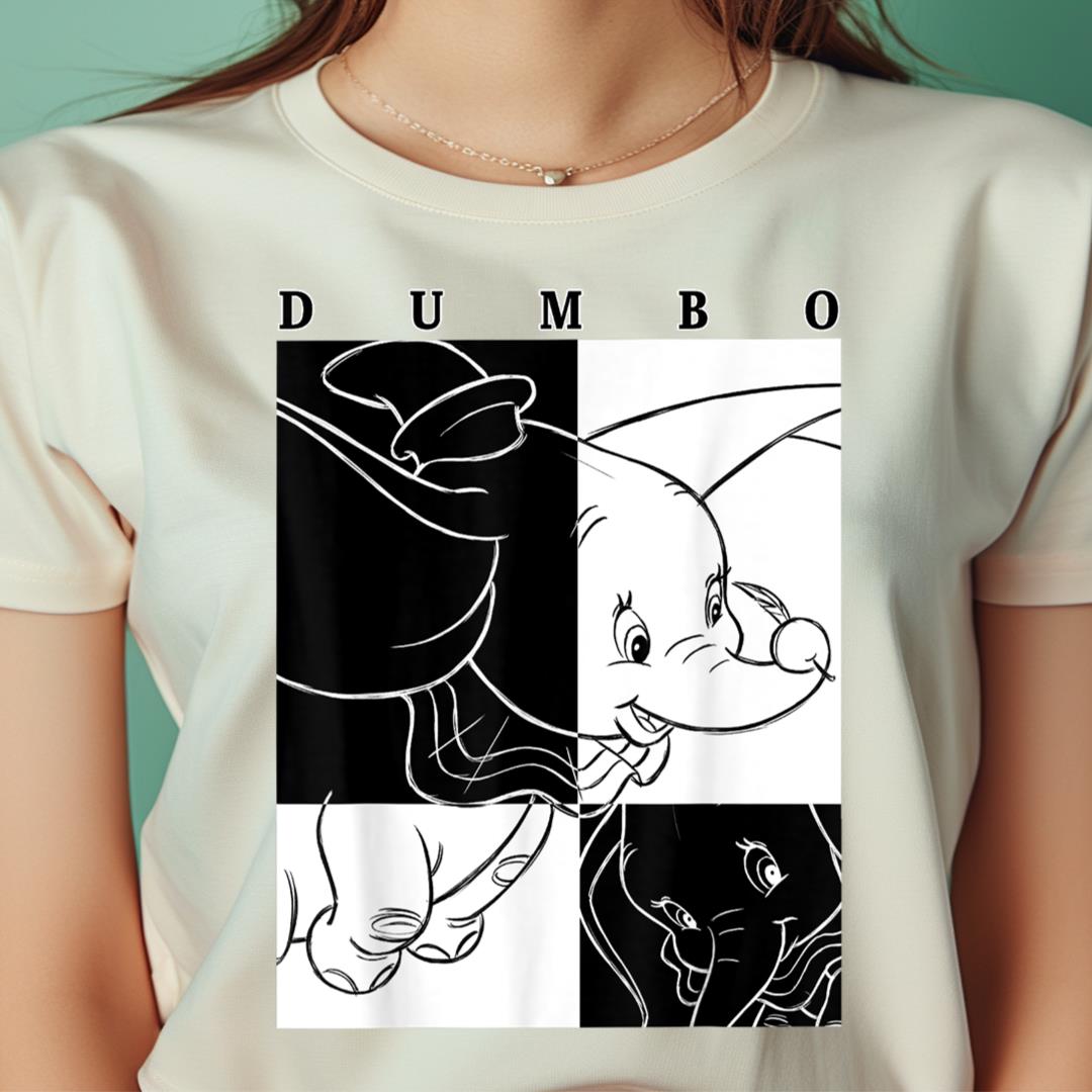 Disney Dumbo High Contrast Portrait Panels PNG, Winnie the P | Inspire ...