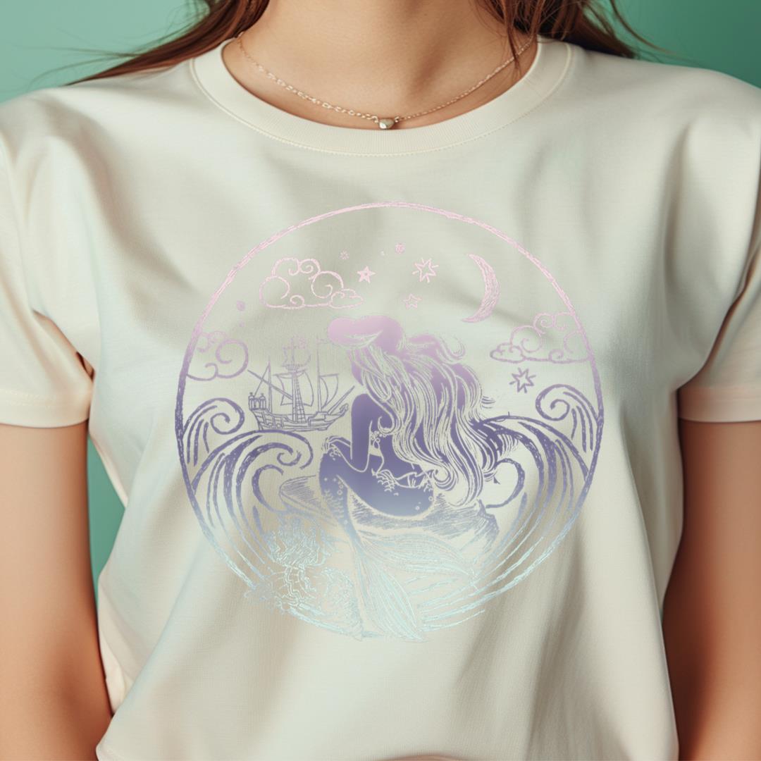 Disney Little Mermaid Ariel Sketch Portrait Graphic PNG, The | Inspire ...