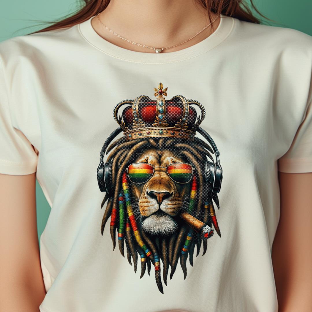 King Rasta Reggae Rastafarian Music Headphones Lion Of Judah | Inspire ...