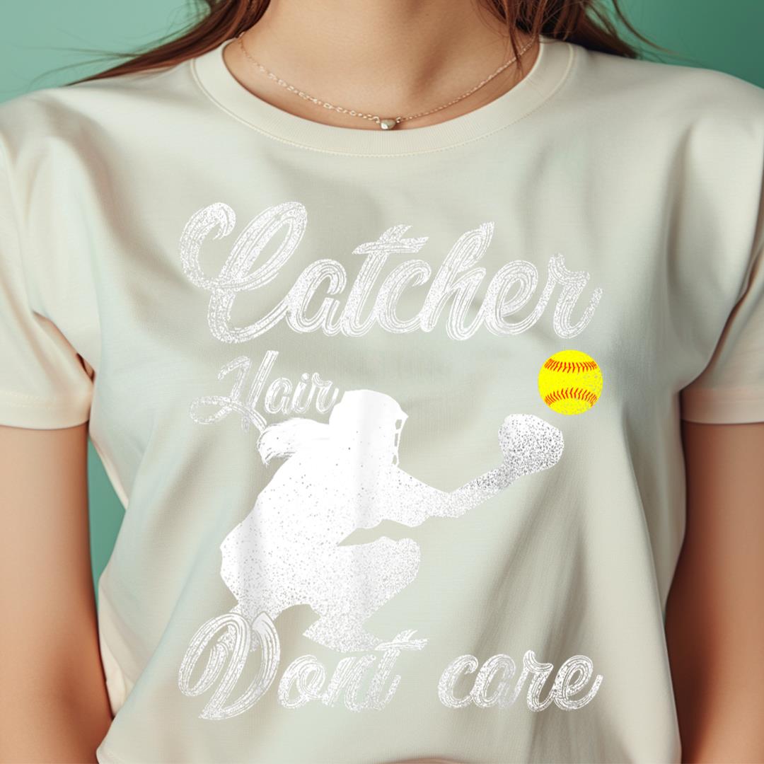 Catcher Girl Softball Shirts For Girls Softball Catcher PNG, | Inspire ...