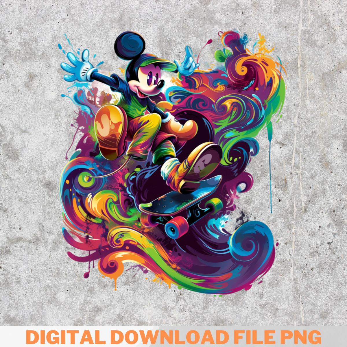 Mickey And Friends-Style PNG, Demon Slayer PNG, Demon Slayer - Inspire ...
