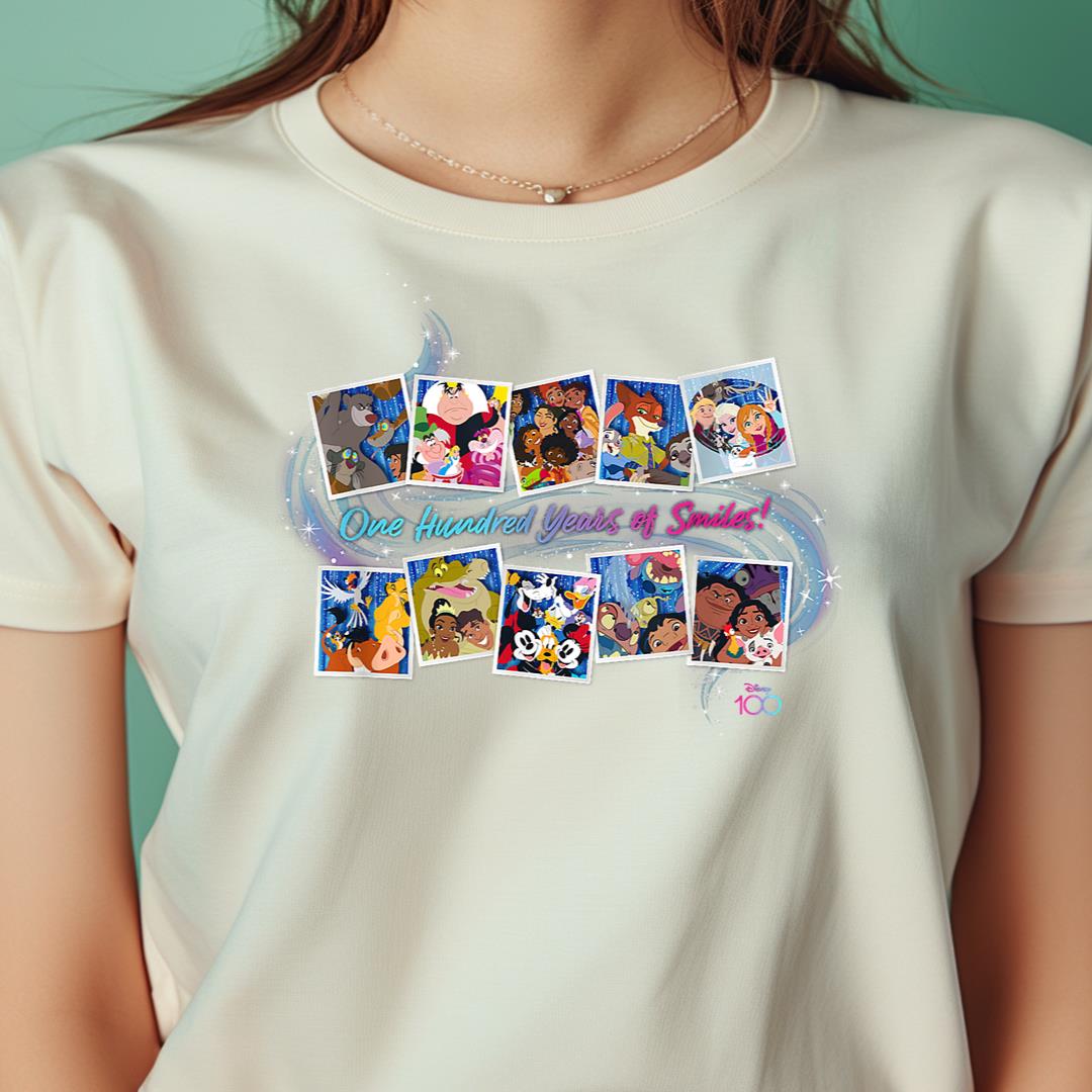 Disney 100 Anniversary 100 Years Of Smiles Photo Booth PNG, - Inspire ...
