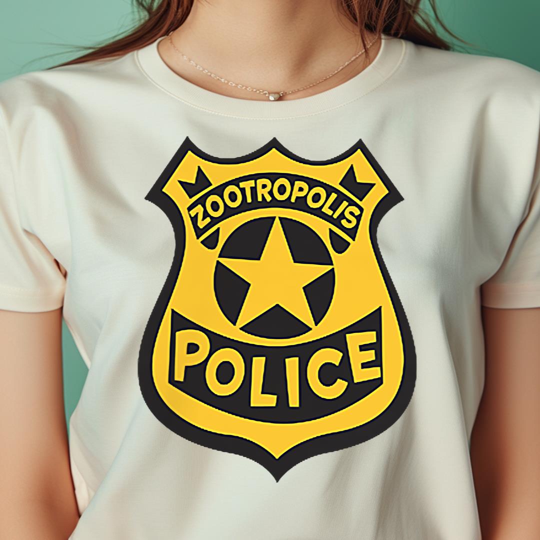 Disney Zootopia Zootropolis Police Badge Graphic PNG, Zootop | Inspire ...