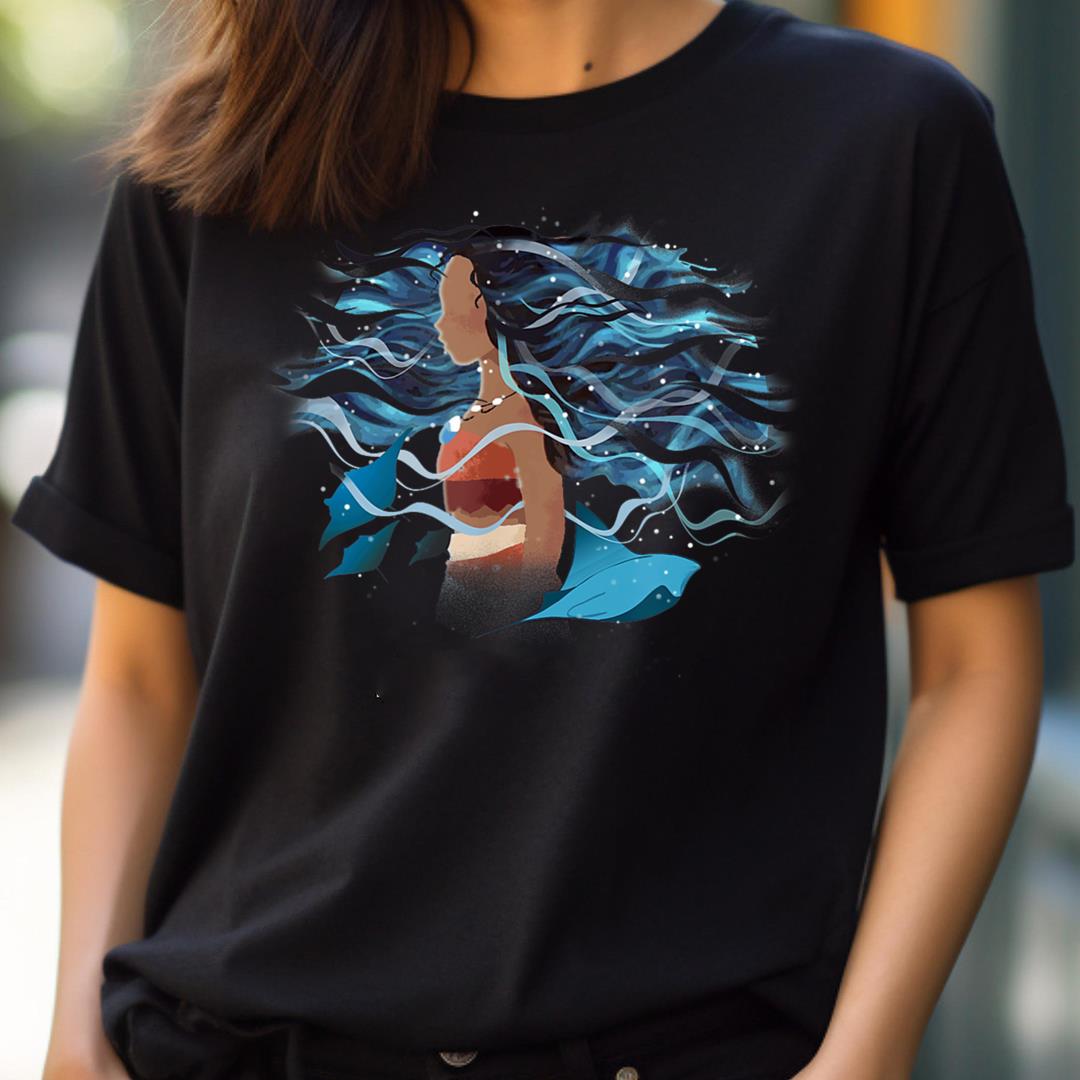 Disney Moana Faceless Side Profile Sketch PNG, Cinderella PN | Inspire ...