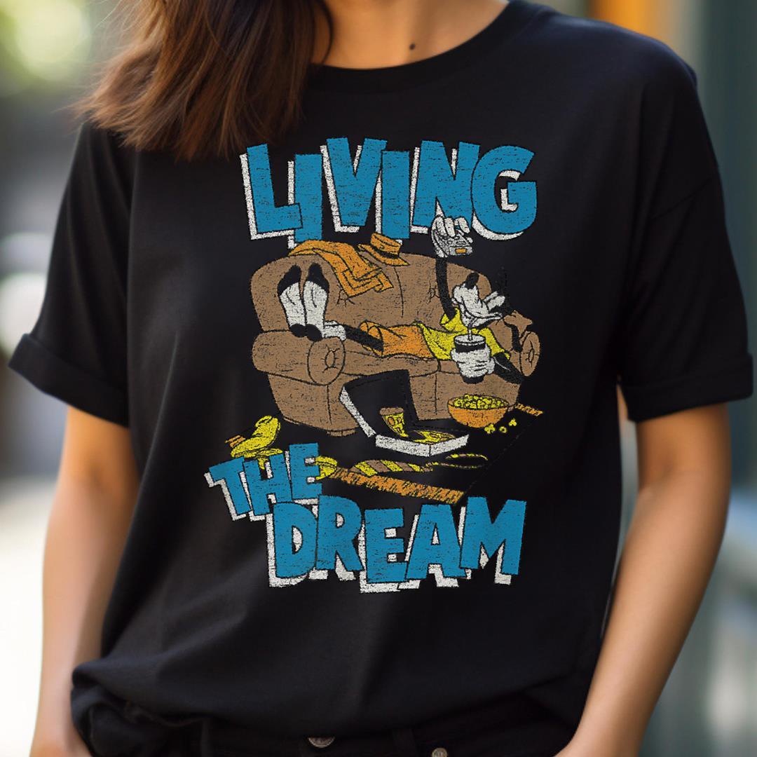 Disney Goofy Living The Dream PNG, goofy PNG, goofy ahh Digi | Inspire ...