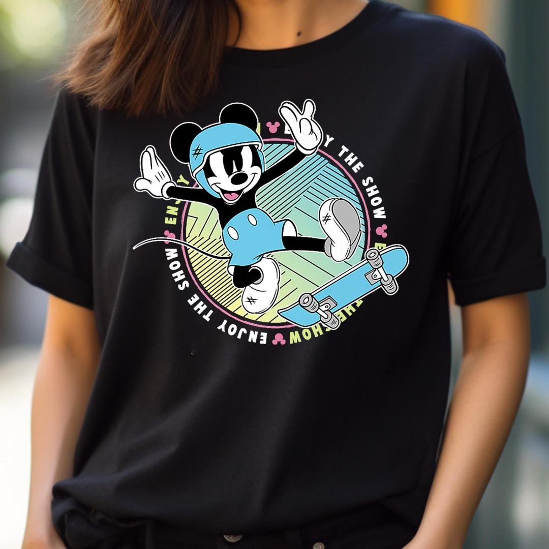 Disney Mickey And Friends Skateboard Mickey Enjoy The Show P | Inspire ...