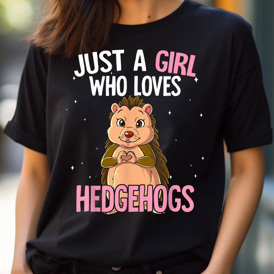 Just A Girl Who Loves Hedgehogs Hedgehog PNG, Sonic the Hedg | Inspire ...