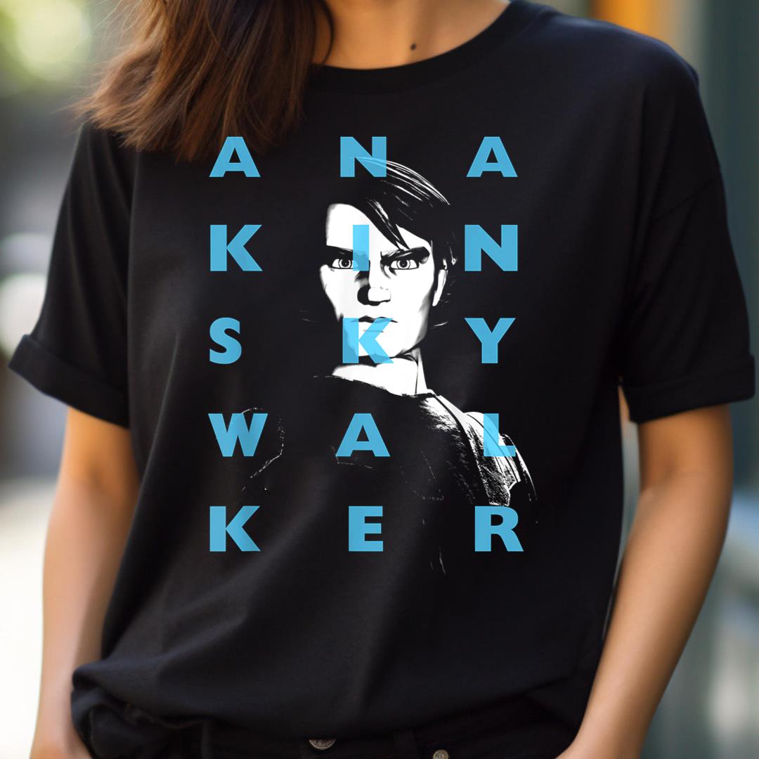 Star Wars The Clone Wars Anakin Skywalker Text Overlay PNG, | Inspire ...