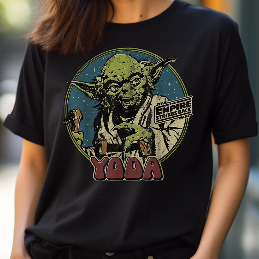 Star Wars Vintage Yoda Logo PNG, Star Wars Yoda PNG, Baby Yo | Inspire Uplift