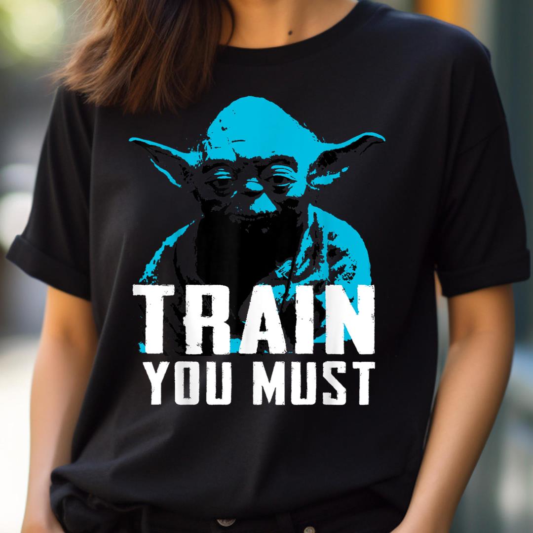 Star Wars Yoda Small You Are Train You Must Graphic PNG, Sta | Inspire ...