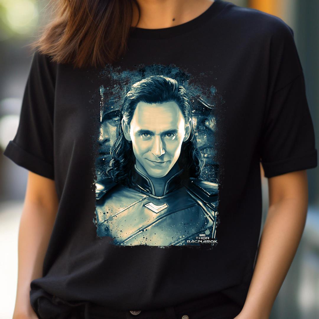 Marvel Thor Ragnarok Loki Distressed Portrait PNG, Thor PNG, | Inspire ...