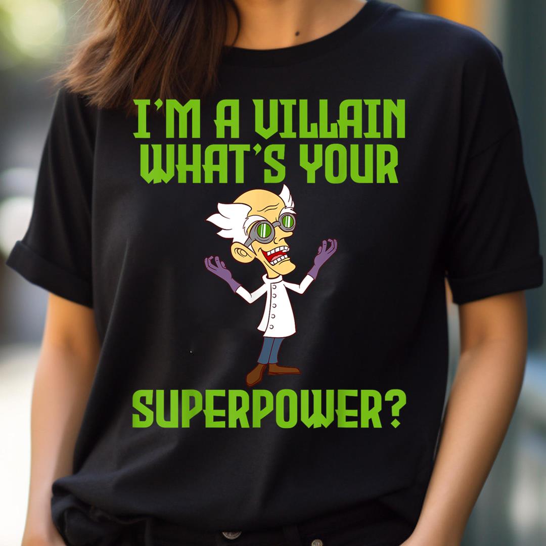 Funny Super Villain Evil Genius Superhero Gift PNG, Villains - Inspire ...