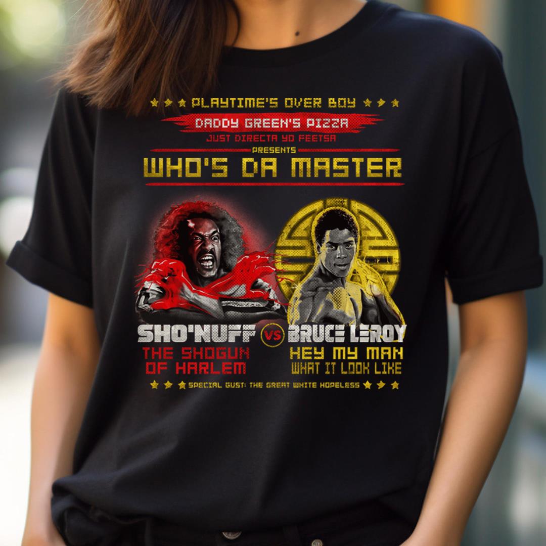 Who Da Master - Optimistic Sho Nuff PNG, Sho Nuff PNG | Inspire Uplift