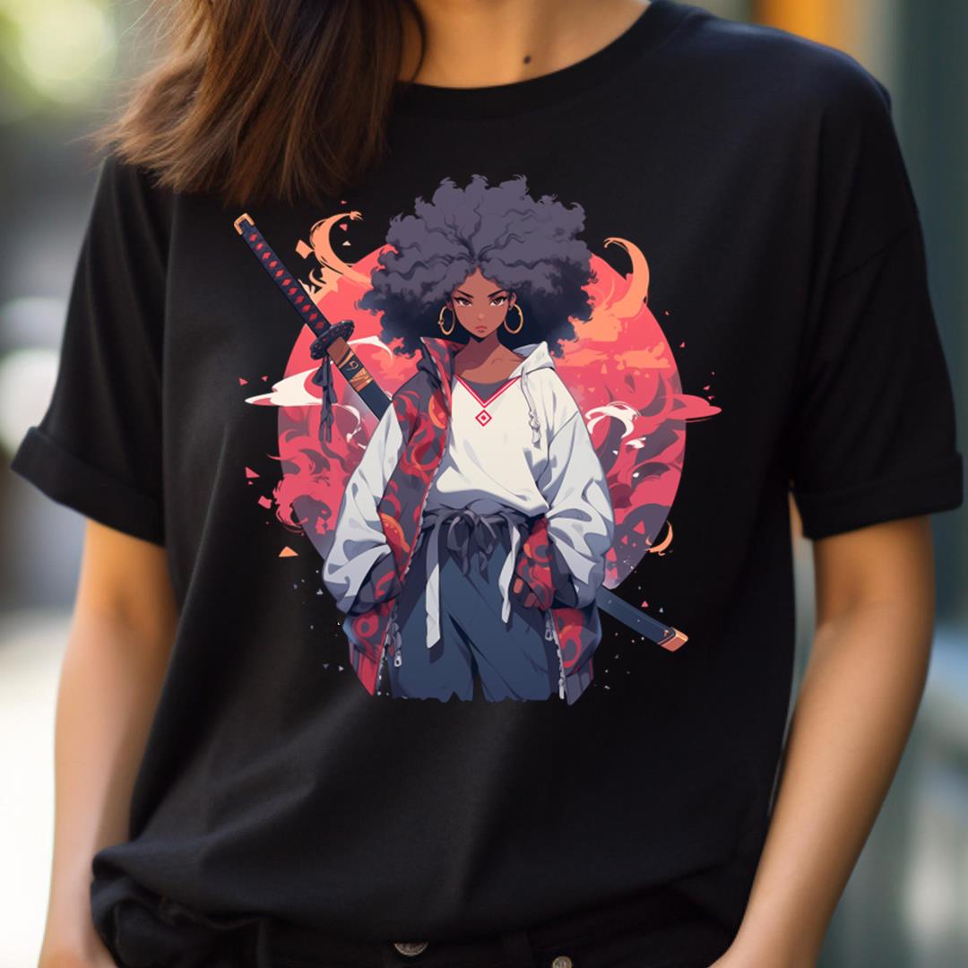Afro Samurai Girl - Afro Samurai Tales PNG, Afro Samurai PNG - Inspire ...