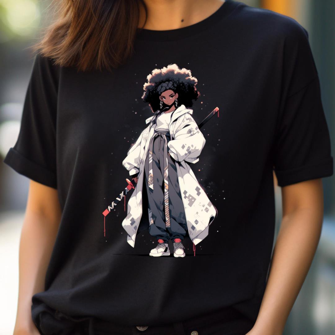 Afro Samurai Girl - Afro Samurai Strength PNG, Afro Samurai | Inspire ...