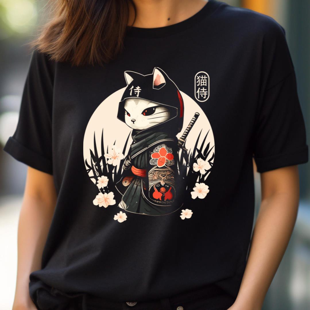 Samurai Cat Tattoo - Anime Samurai Blades PNG, Anime Samurai | Inspire ...