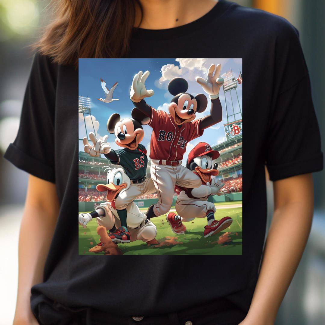 Magical Mickey Takes On Boston Logo PNG, Micky Mouse Vs Bost | Inspire ...