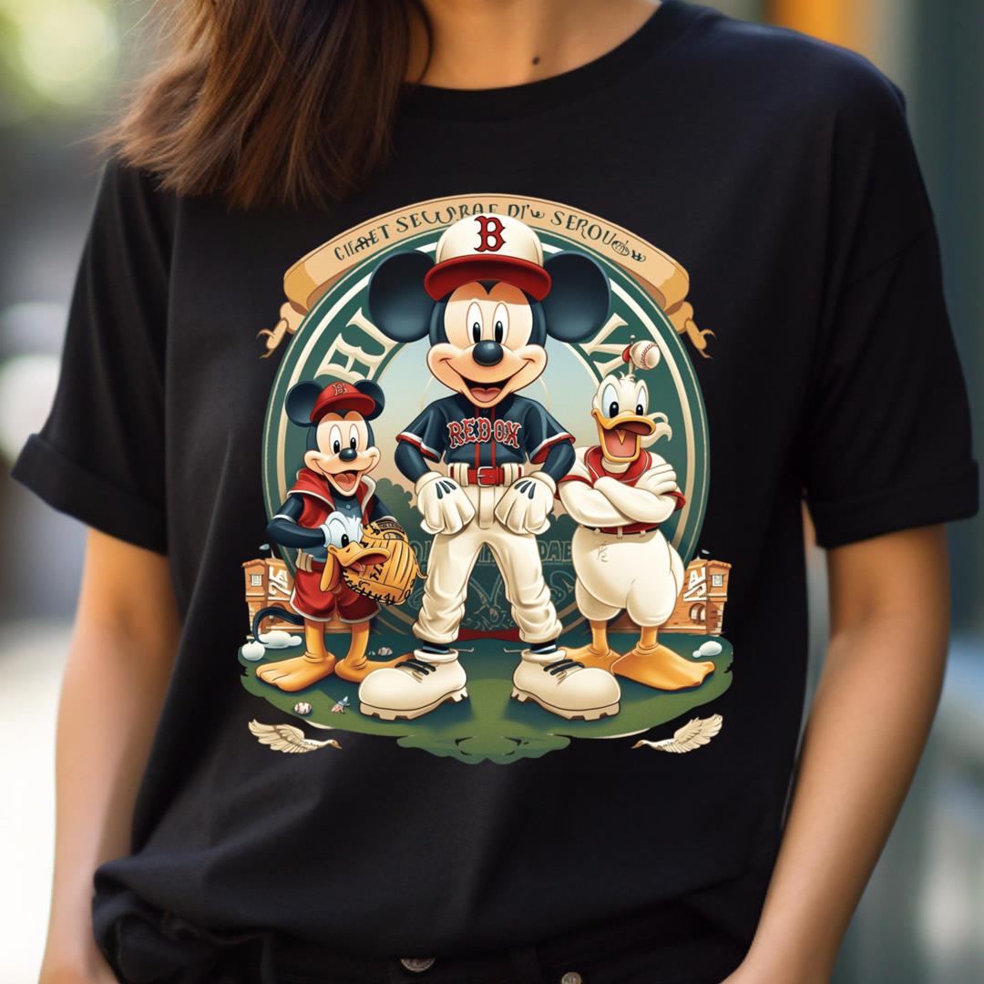 Toon Topper Mickey Vs Boston Baseball PNG, Micky Mouse Vs Bo | Inspire ...