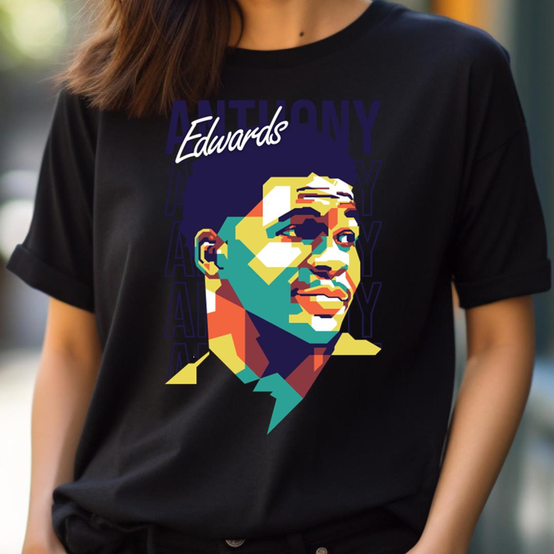 Anthony Edwards' Wpap, Elite Anthony Edwards PNG, Anthony Ed - Inspire ...