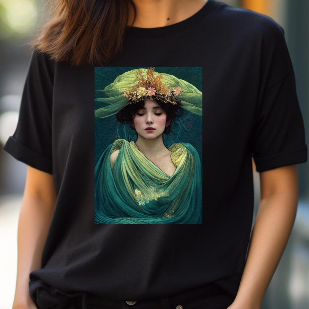 Art Nouveau Beauty In - Alphonse Mucha Sketches PNG, alphons | Inspire ...