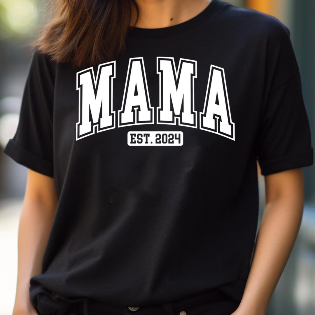 Mama Est 2024 - Elevated New Mother PNG, New Mother PNG | Inspire Uplift