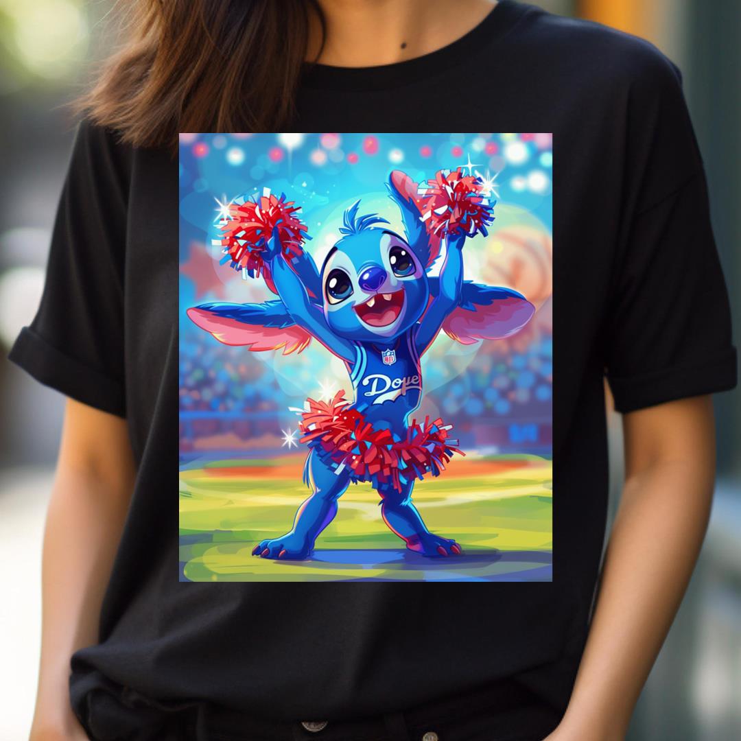 Space Adventure Meets Baseball Legends Stitch Vs Dodgers PNG | Inspire ...