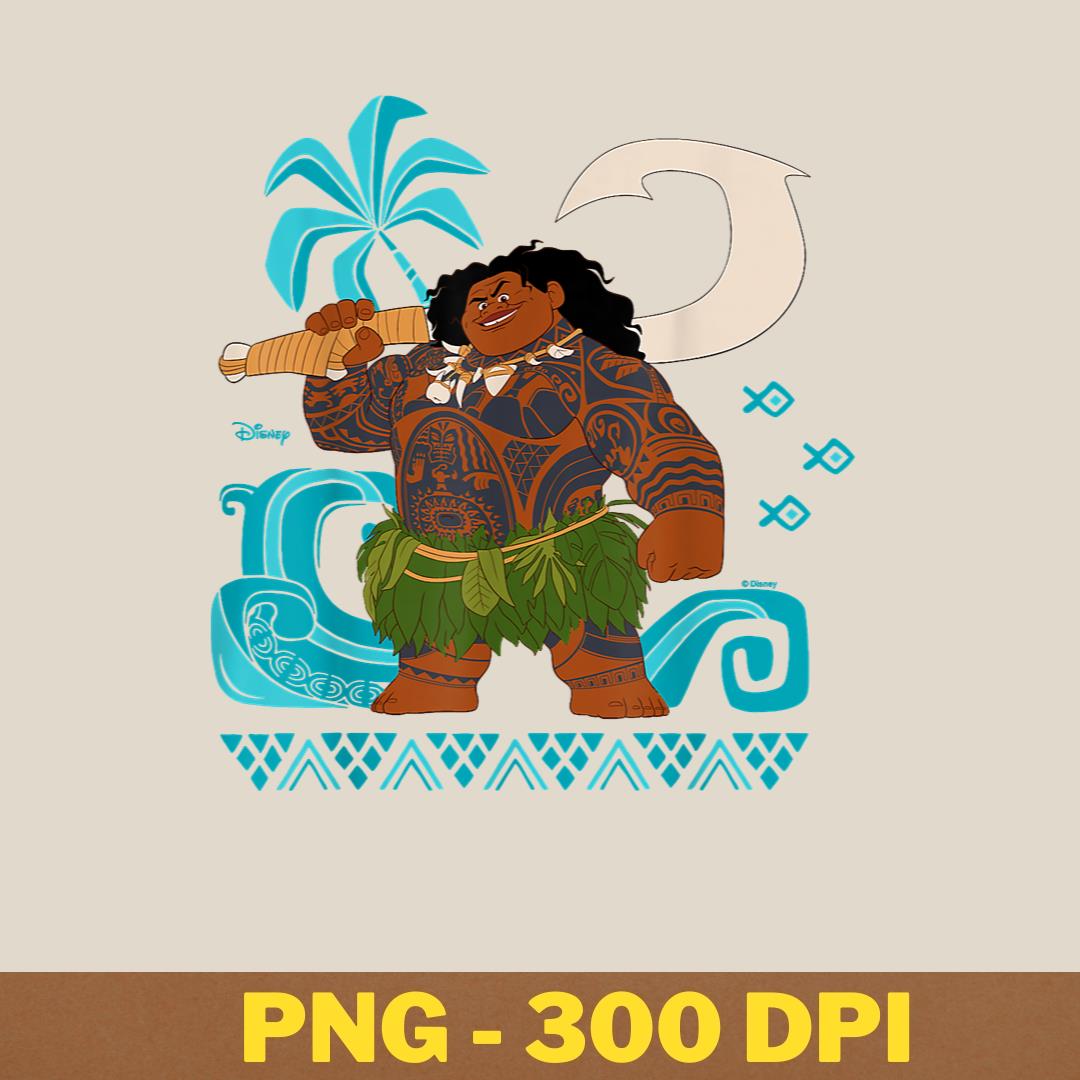 Moana Disney Sail Across the Stars PNG Design | Inspire Uplift