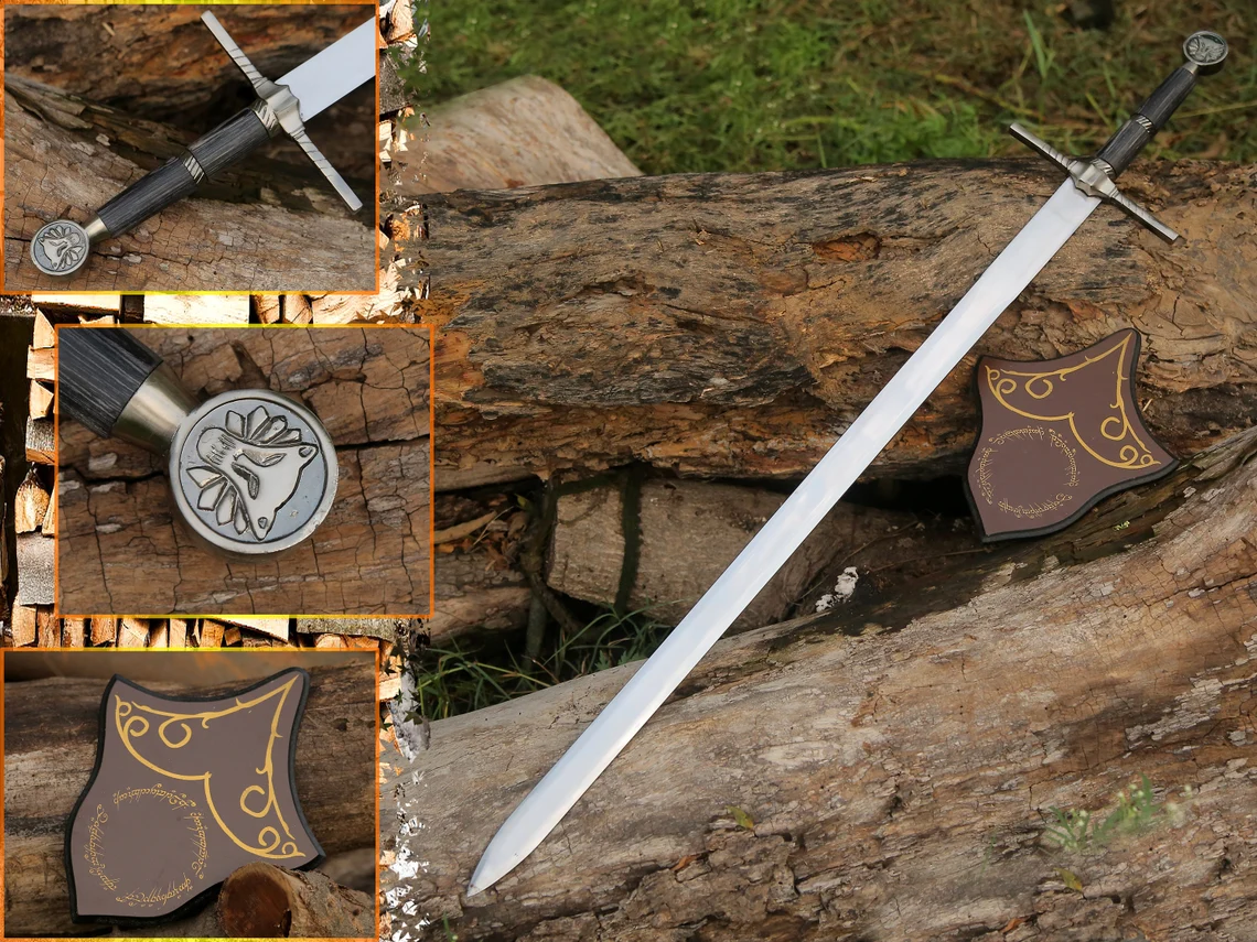 Geralt's Might: Handmade Replica Steel Sword from The Witche | Inspire ...