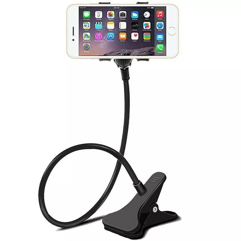 Universal Lazy Mobile Phone Gooseneck Stand Holder Flexible | Inspire ...