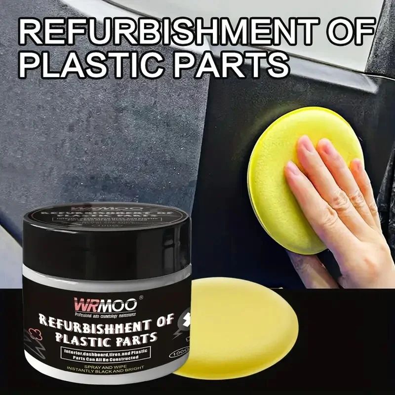 Car Plastic Restorer Wax, Back to Black Gloss Renewal | Inspire Uplift