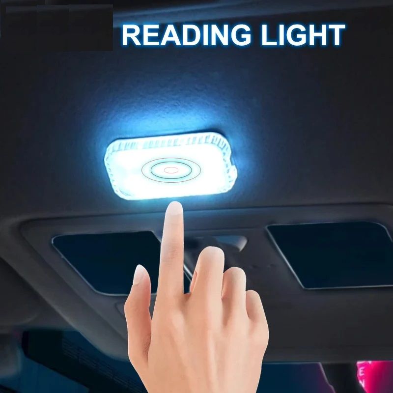Wireless Car Touch Light – LED Interior Reading Lamp | Inspire Uplift