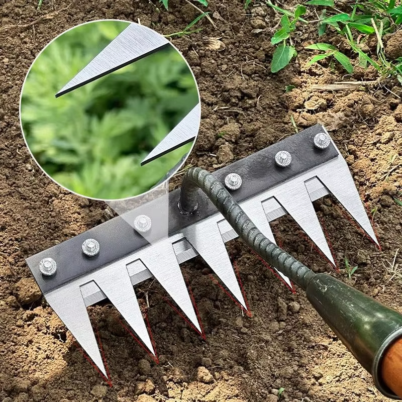 Heavy-Duty Gardening Hoe & Weeding Rake – Farm Tool Artifact | Inspire ...